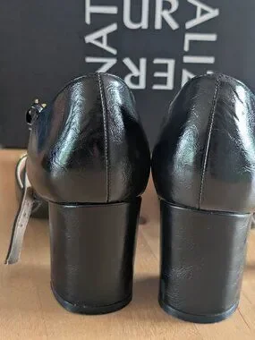 Naturalizer | Shoes | Naturalizer Lavish Black Mary Jane Block Heel ...